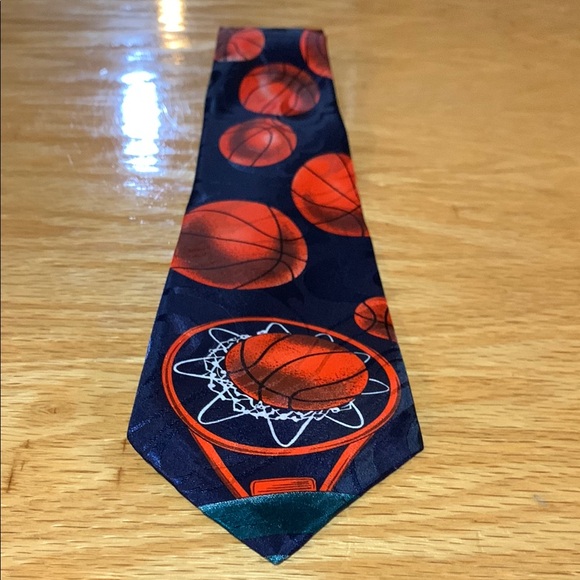 FLORENCE | Accessories | Basketball Themed Tie | Poshmark